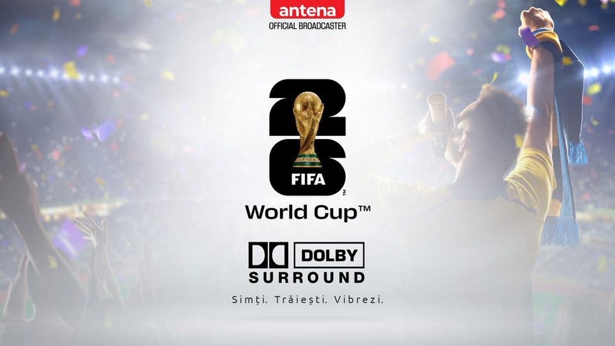 Antena transmite FIFA World Cup 2026 în România cu sunet surround
